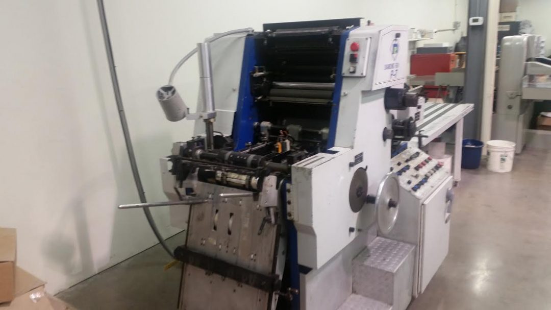 Diamond P7-13 Two Color Envelope Press For Sale - (856) 217.3488