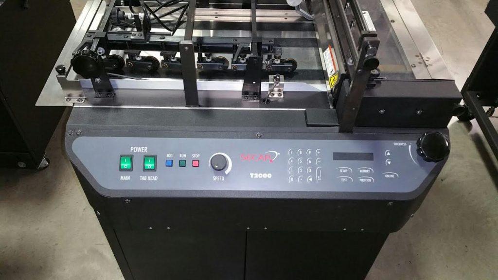 Secap T-2000 Tabber For Sale - (856) 217.3488