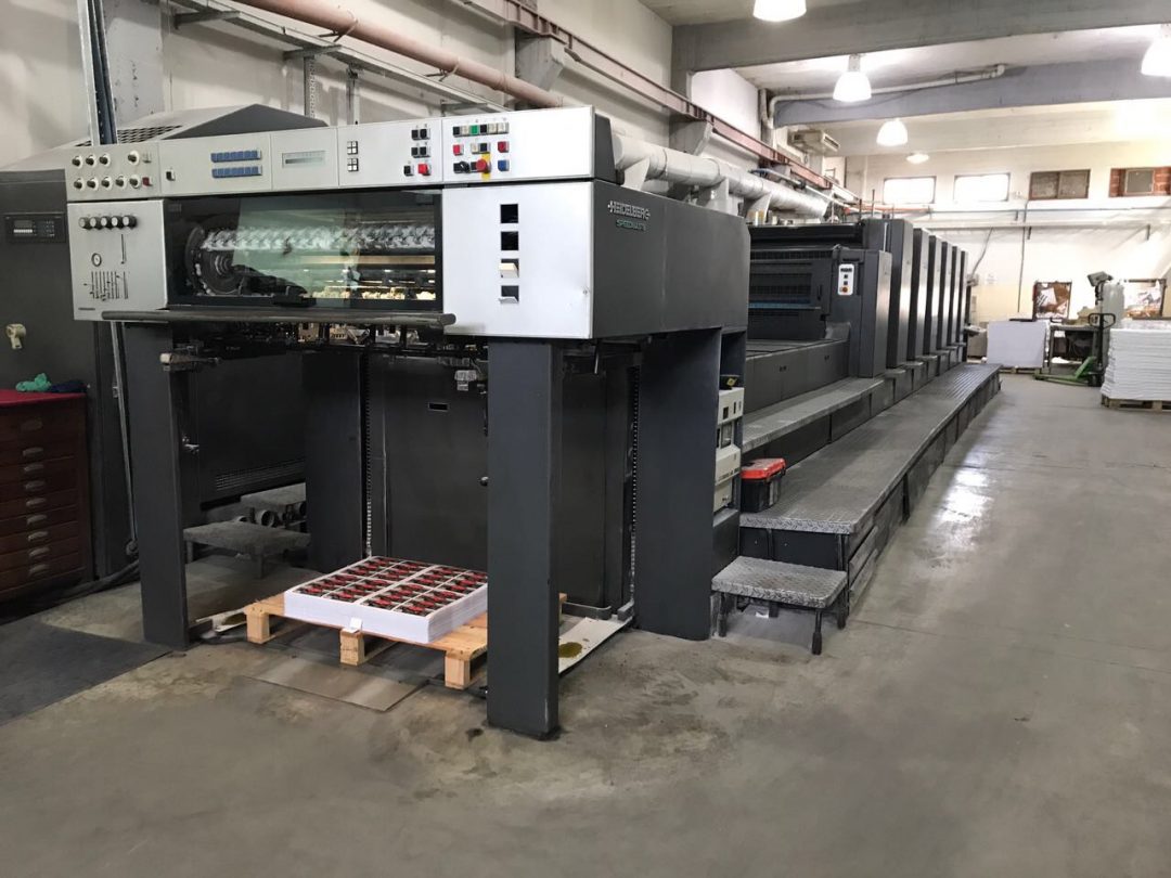 Heidelberg CD 102-6 LX, 6-Color Plus Coating Offset Printing Press ...